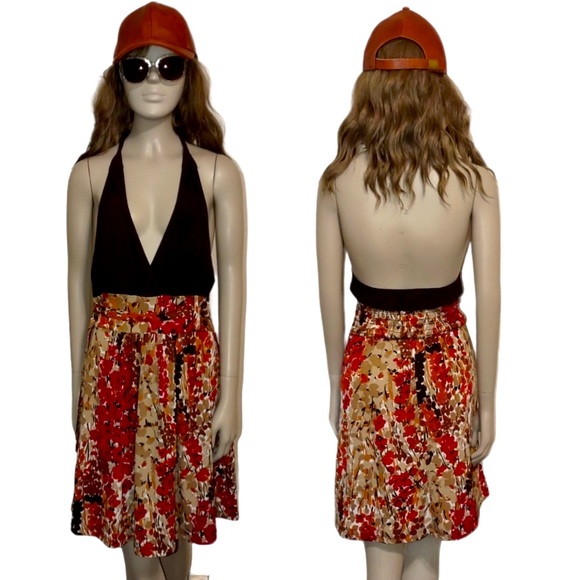 Wrapper | Dresses | 42 Wrapper Sexy Plunge Front Halter Mini Dress ...